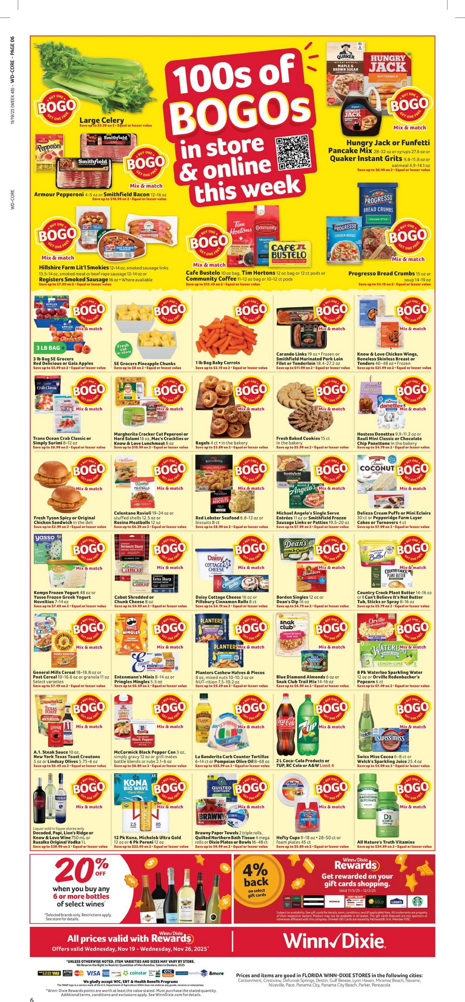 Winn-Dixie Weekly Ad Nov 19 – Nov 26, 2025 (Thanksgiving Promotion ...