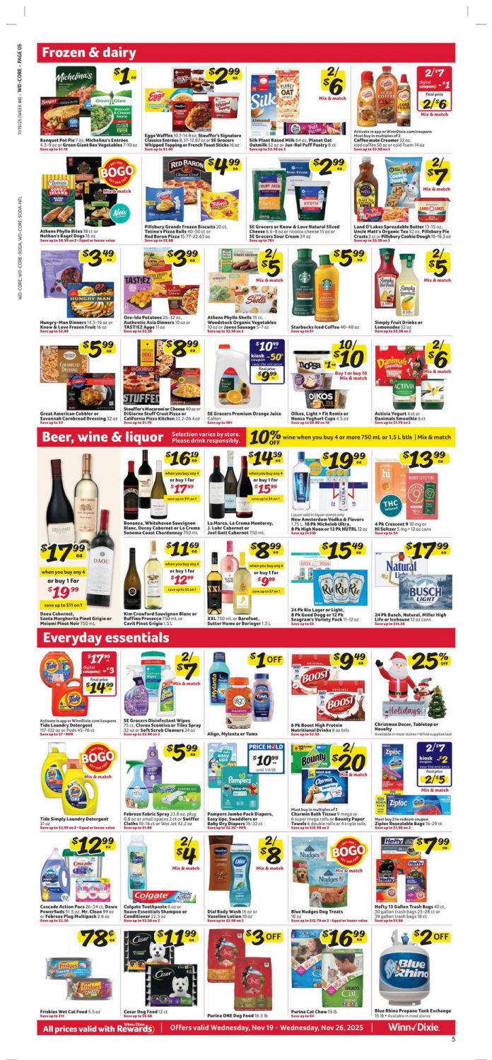 Winn-Dixie Weekly Ad Nov 19 – Nov 26, 2025 (Thanksgiving Promotion ...