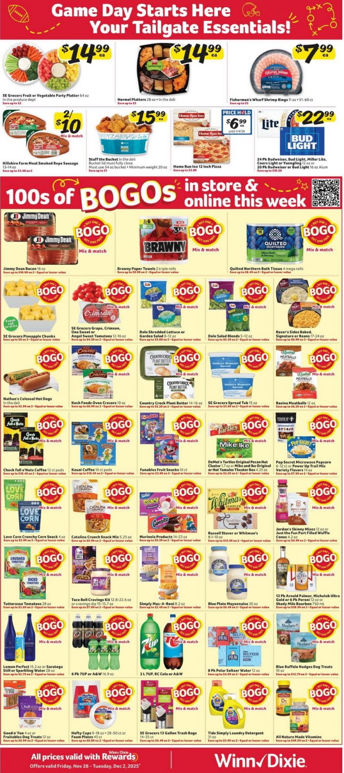 Winn-Dixie Weekly Ad Nov 27 – Dec 02, 2025