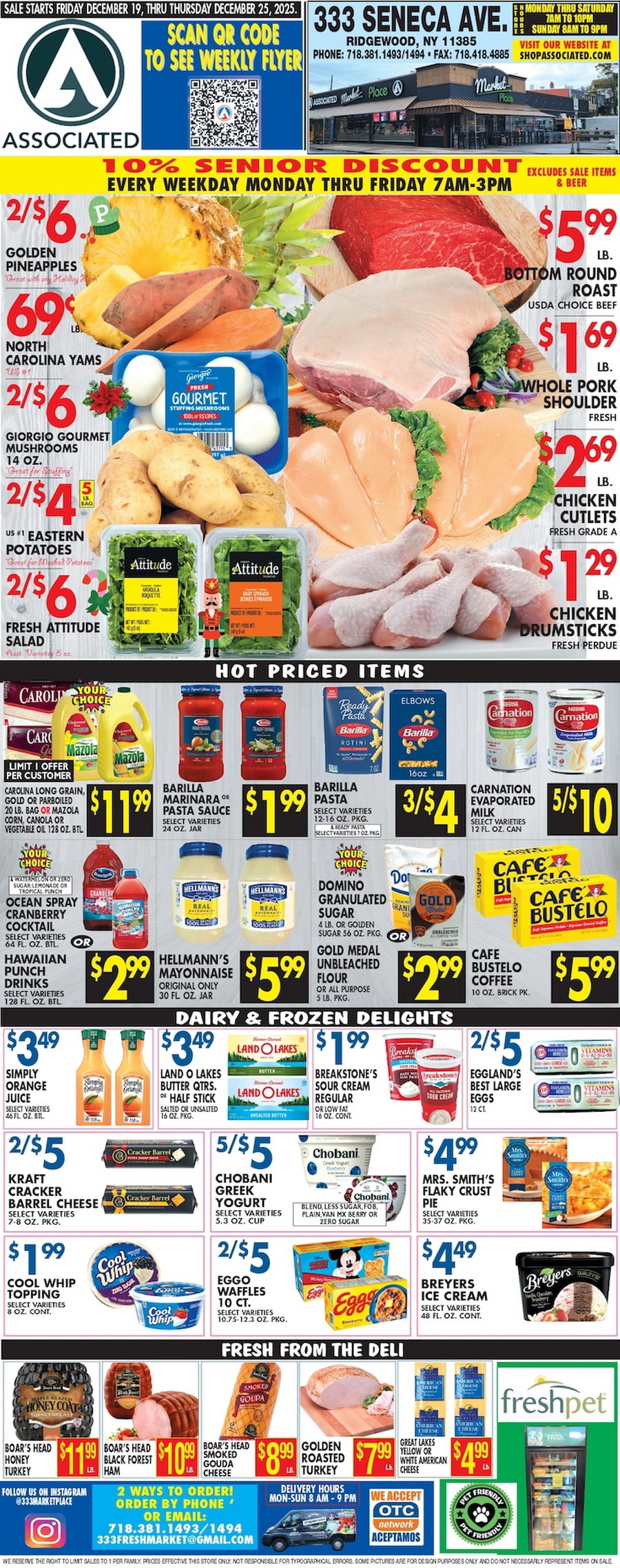 Associated Supermarkets Weekly Ad Dec 19 – Dec 25, 2025