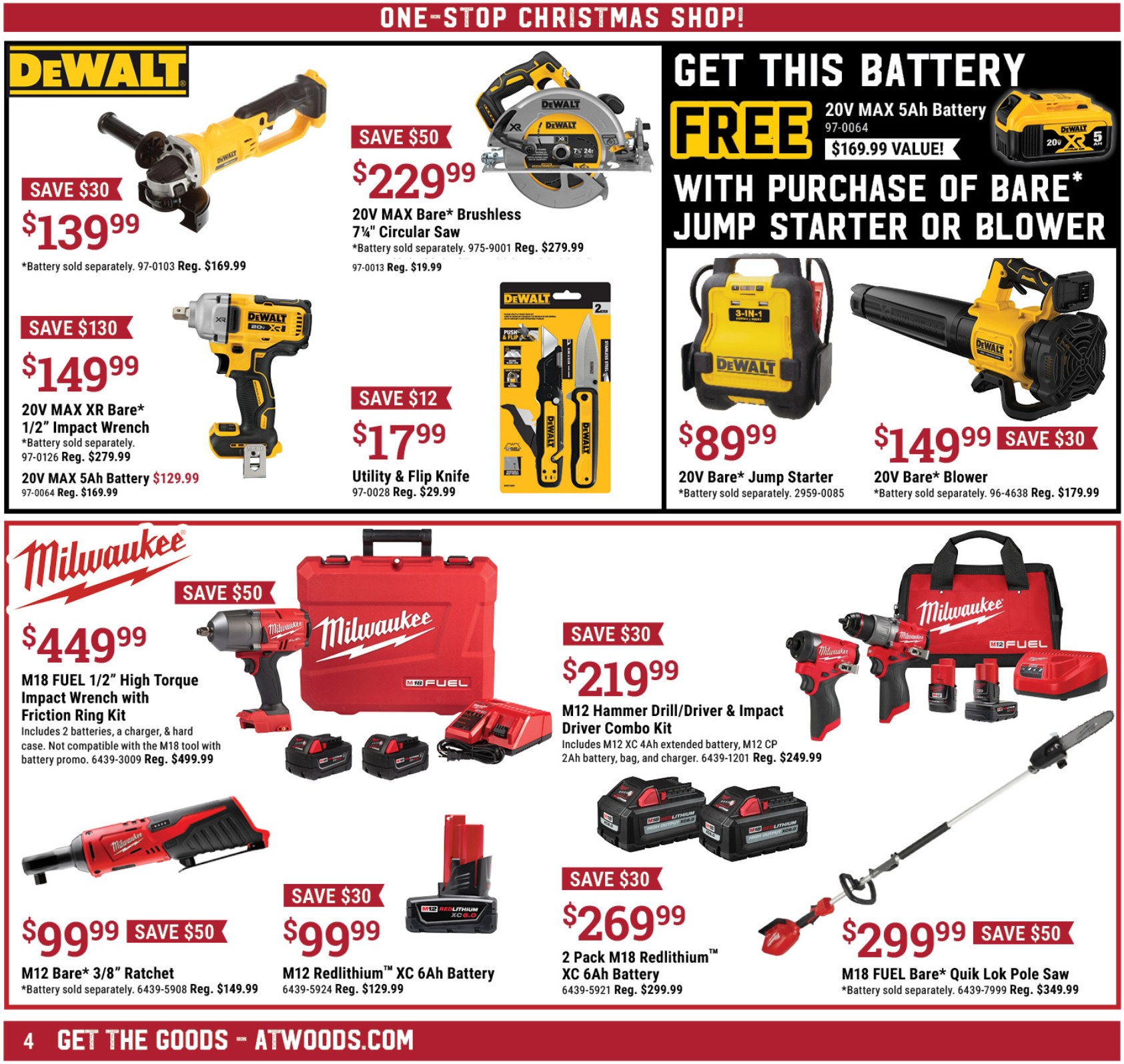 Atwoods Christmas Sale Dec 10 – Dec 24, 2025