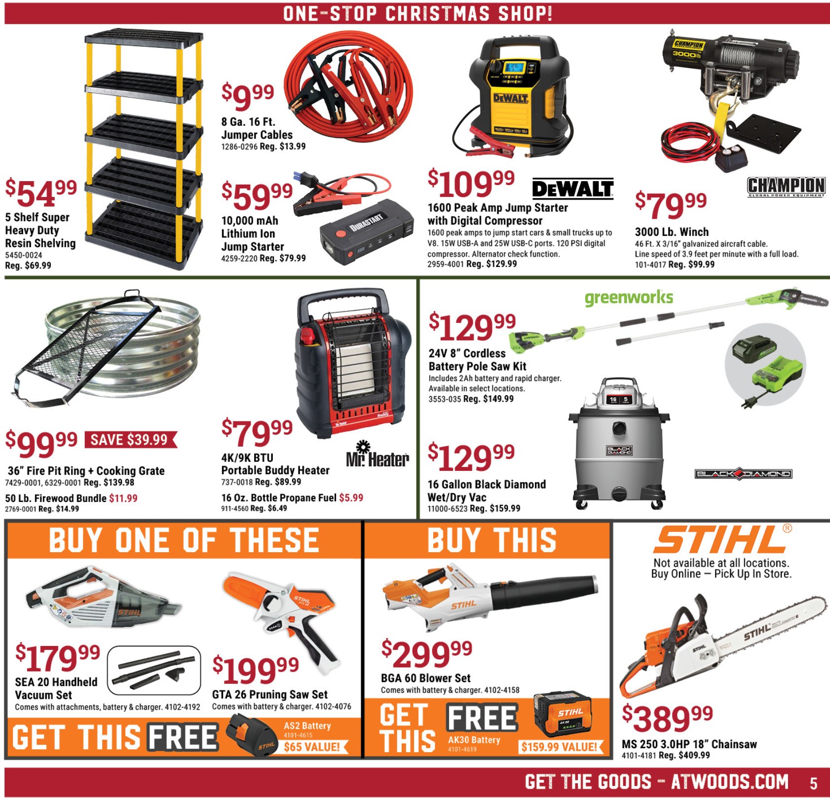 Atwoods Christmas Sale Dec 10 – Dec 24, 2025