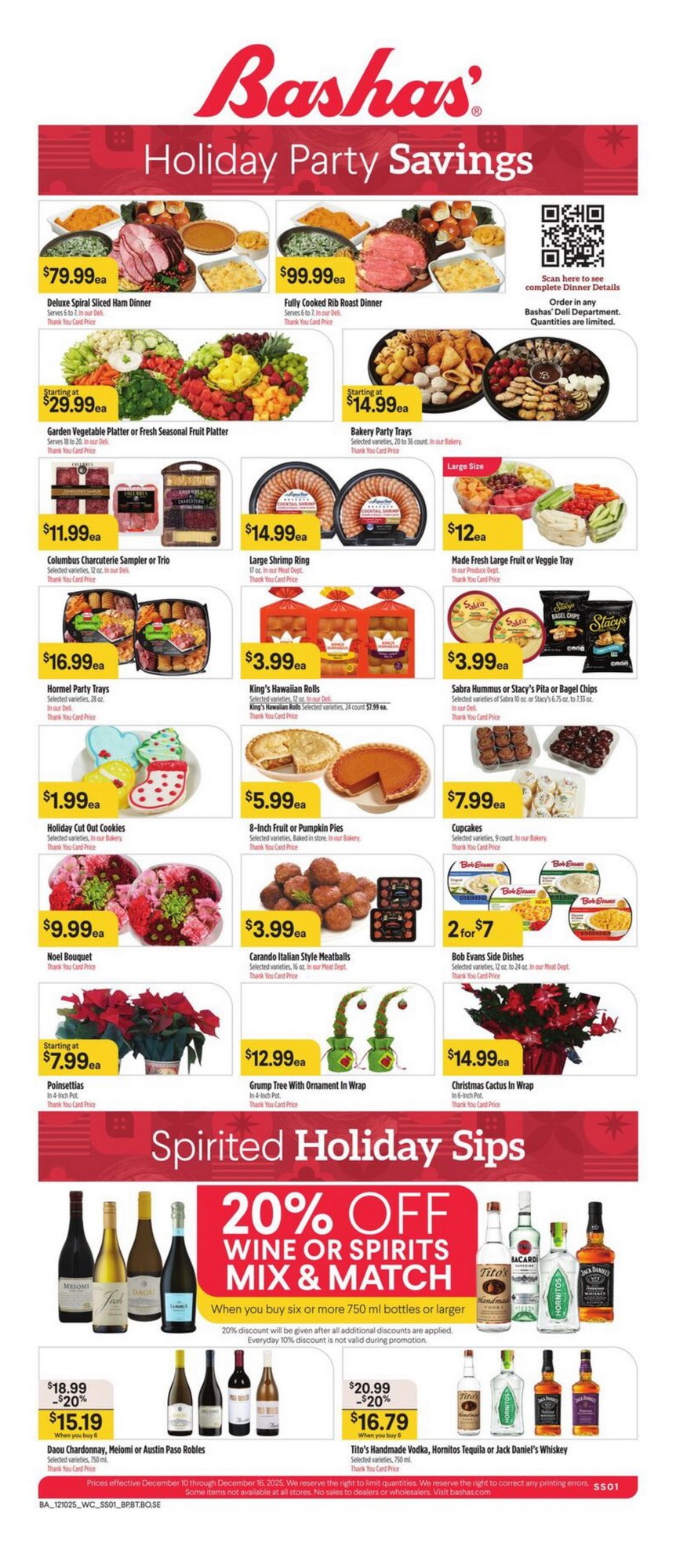 Bashas Weekly Ad Dec 10 – Dec 16, 2025