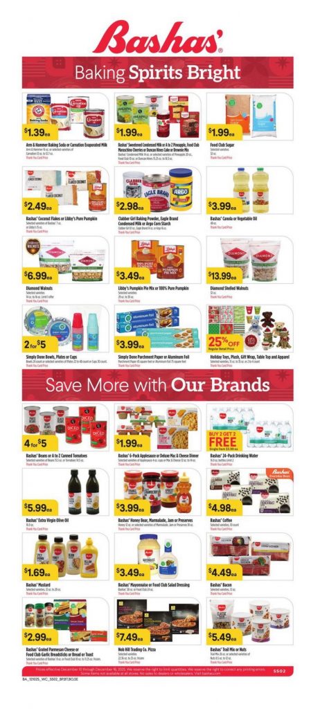 Bashas Weekly Ad Dec 10 – Dec 16, 2025