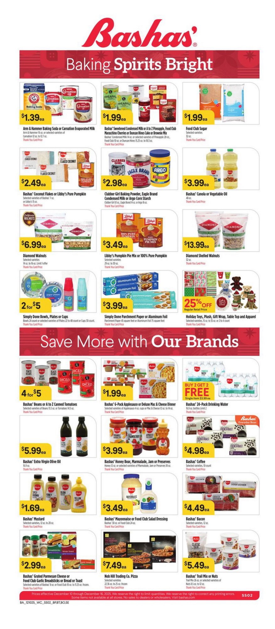 Bashas Weekly Ad Dec 10 – Dec 16, 2025