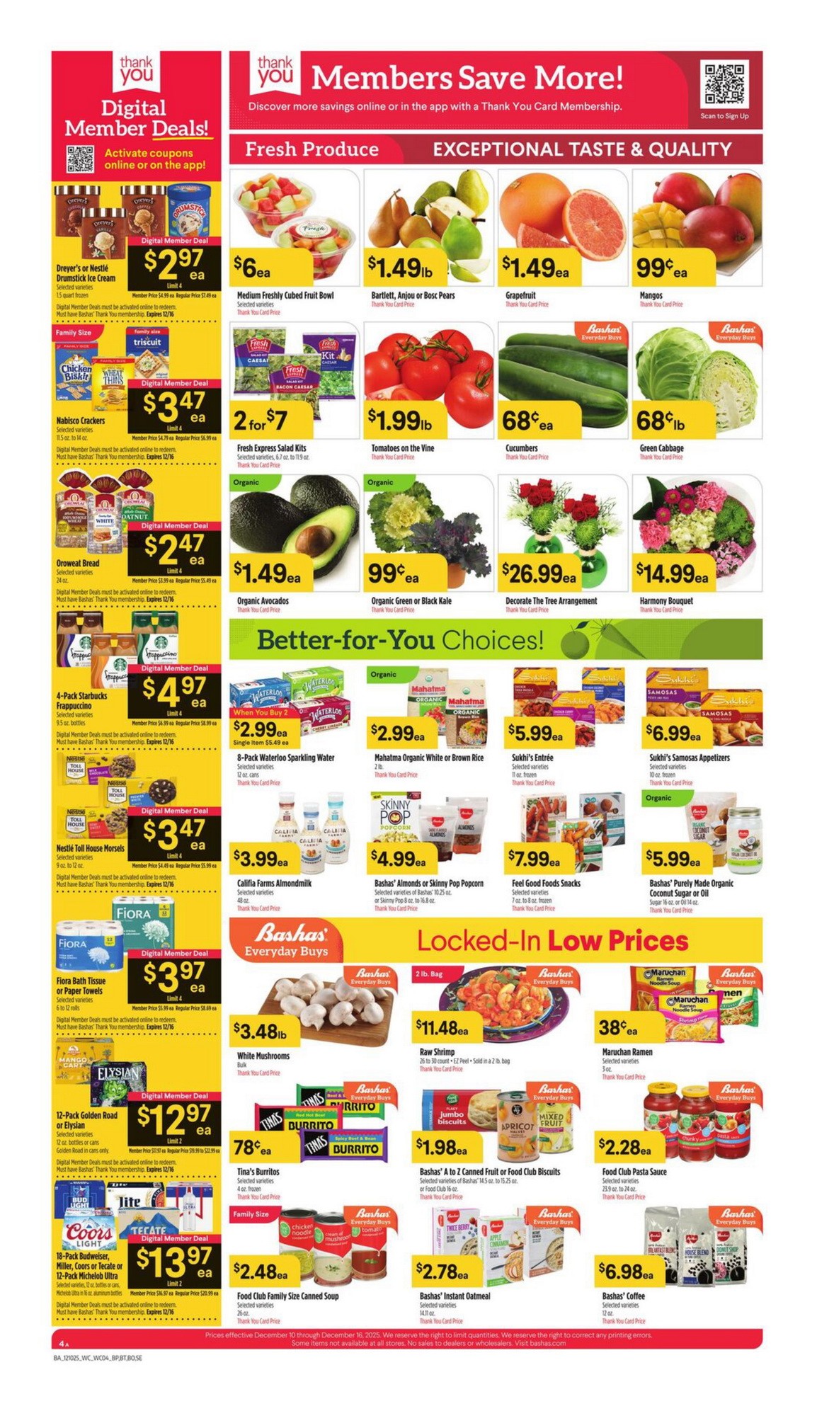 Bashas Weekly Ad Dec 10 – Dec 16, 2025