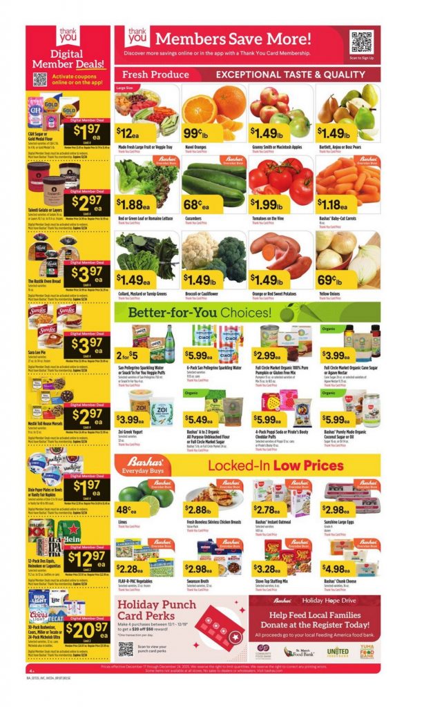 Bashas Weekly Ad Dec 17 – Dec 24, 2025