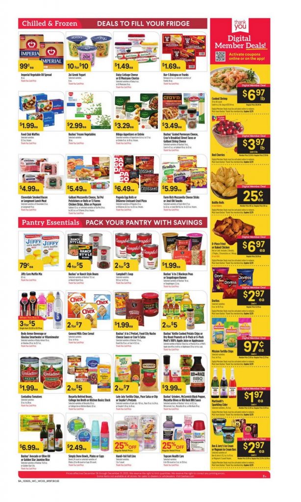 Bashas Weekly Ad Dec 26 – Dec 31, 2025 (New Year Promotion Included)