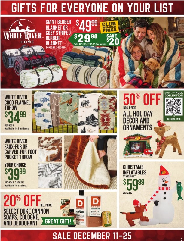 Bass Pro Shops Christmas Sale Dec 11 – Dec 25, 2025