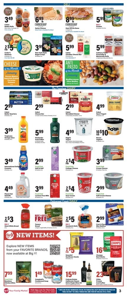 Big Y Weekly Ad Jan 01 – Jan 07, 2026 (New Year Promotion Included)