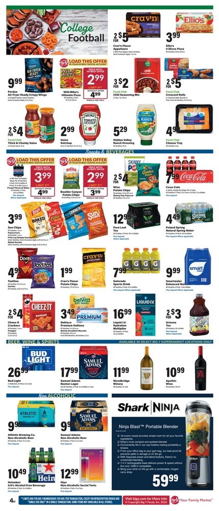 Big Y Weekly Ad Jan 01 – Jan 07, 2026 (New Year Promotion Included)