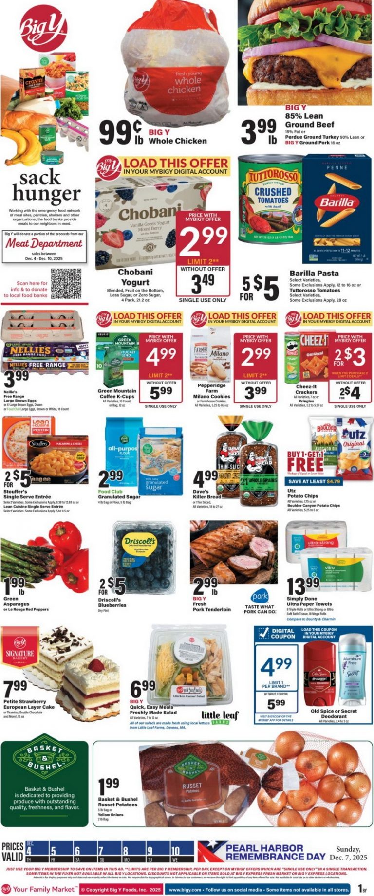 Big Y Weekly Ad Dec 04 – Dec 10, 2025 (Christmas Promotion Included)