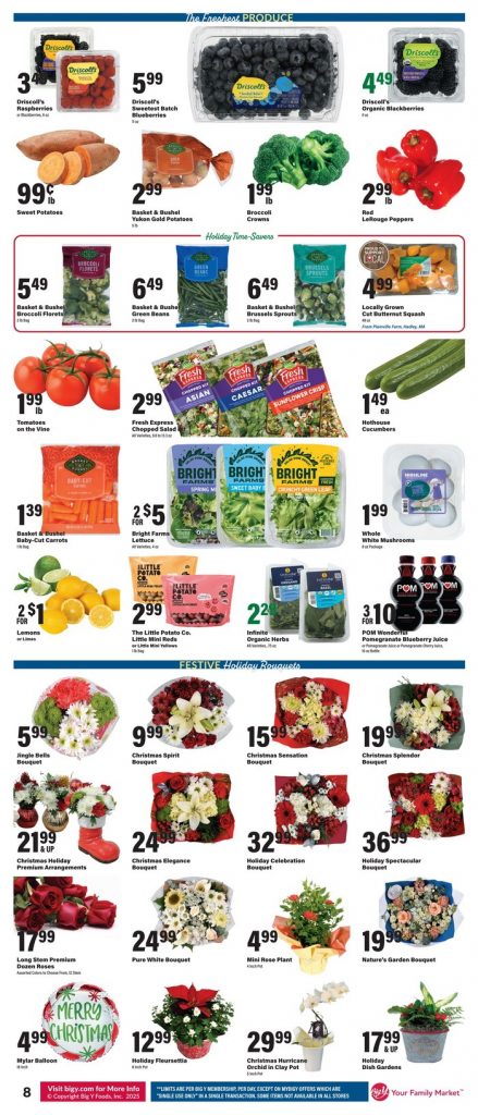 Big Y Weekly Ad Dec 11 – Dec 17, 2025 (Christmas Promotion Included)