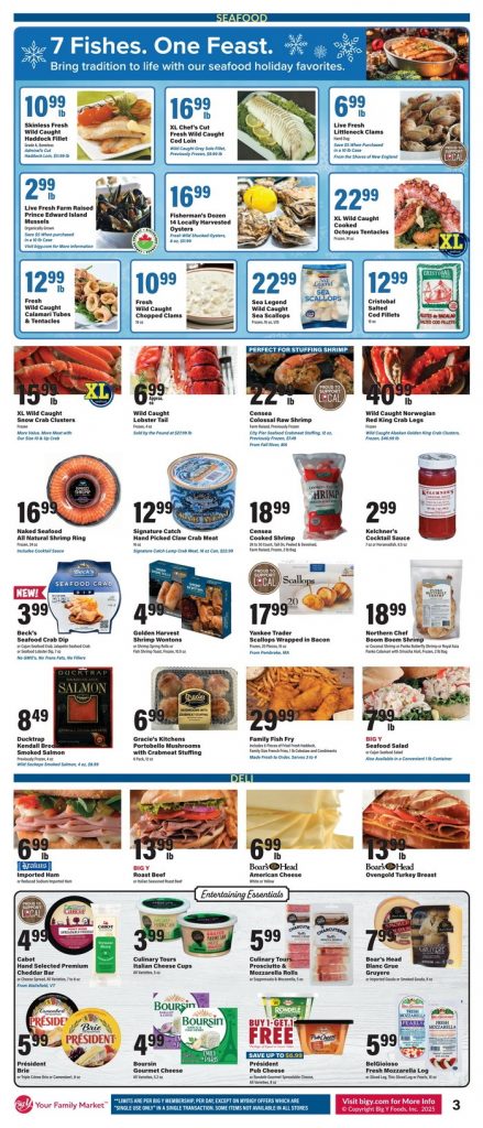 Big Y Weekly Ad Dec 11 – Dec 17, 2025 (Christmas Promotion Included)