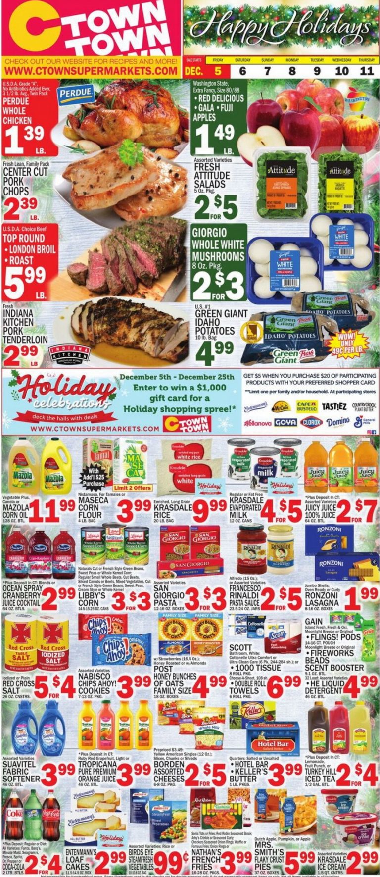 C-Town Weekly Ad Dec 05 – Dec 11, 2025