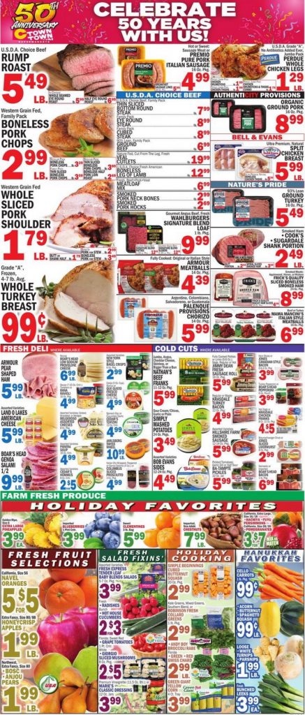 C-Town Weekly Ad Dec 12 – Dec 18, 2025