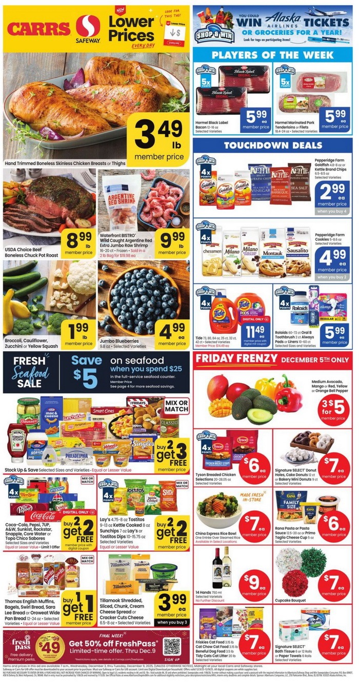 Carrs Weekly Ad Dec 03 – Dec 09, 2025