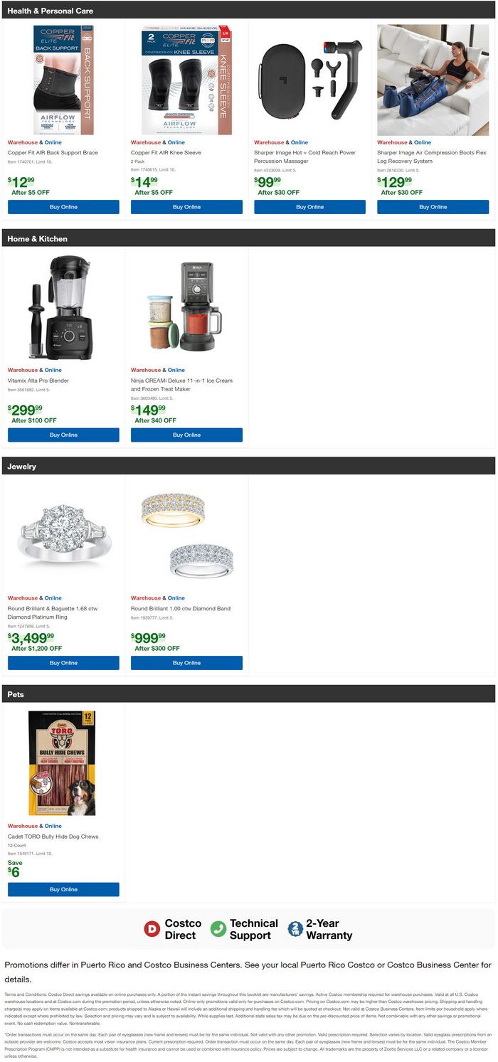 Costco Holiday Savings Event Dec 06 – Dec 24, 2025