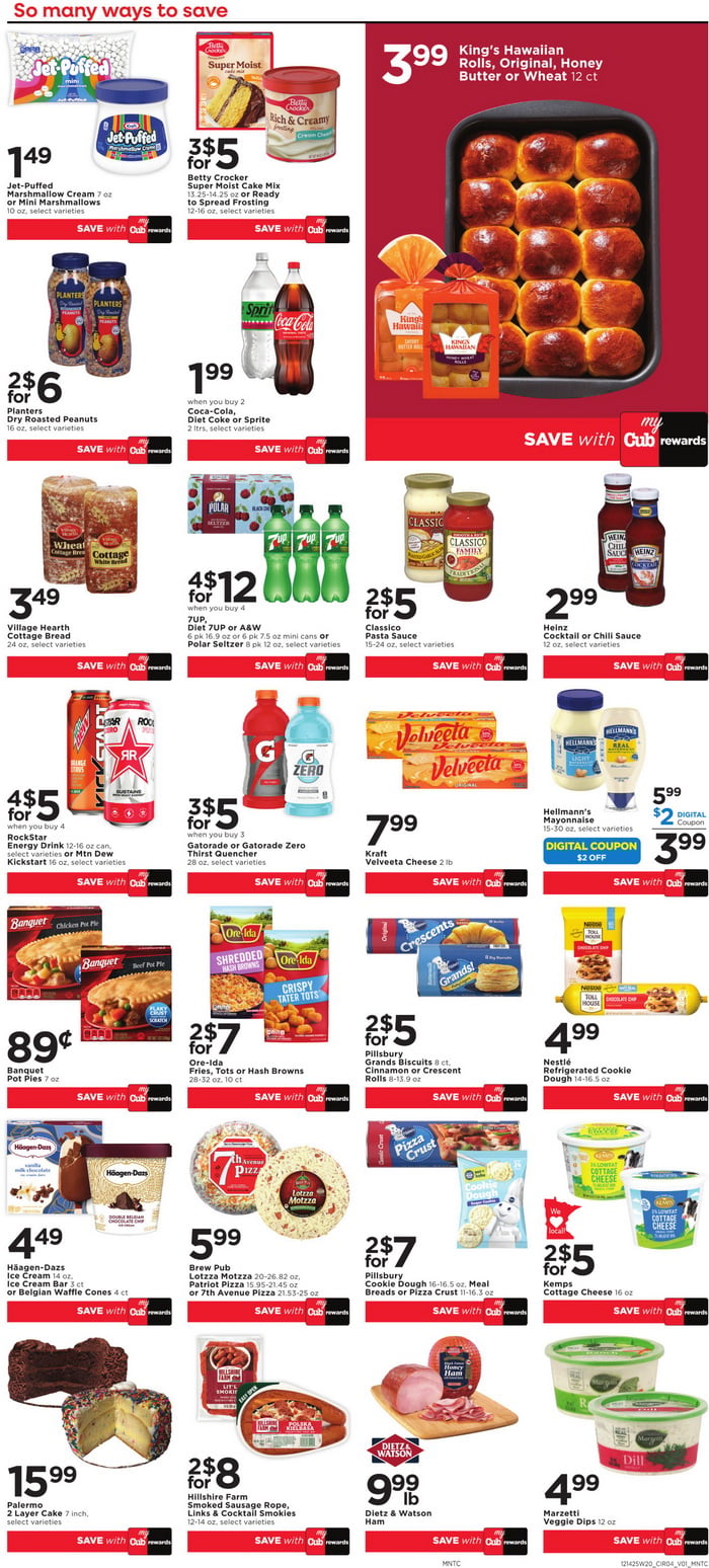 Cub Foods Weekly Ad Dec 14 – Dec 20, 2025