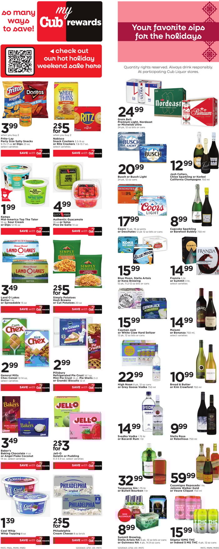 Cub Foods Weekly Ad Dec 21 – Dec 27, 2025
