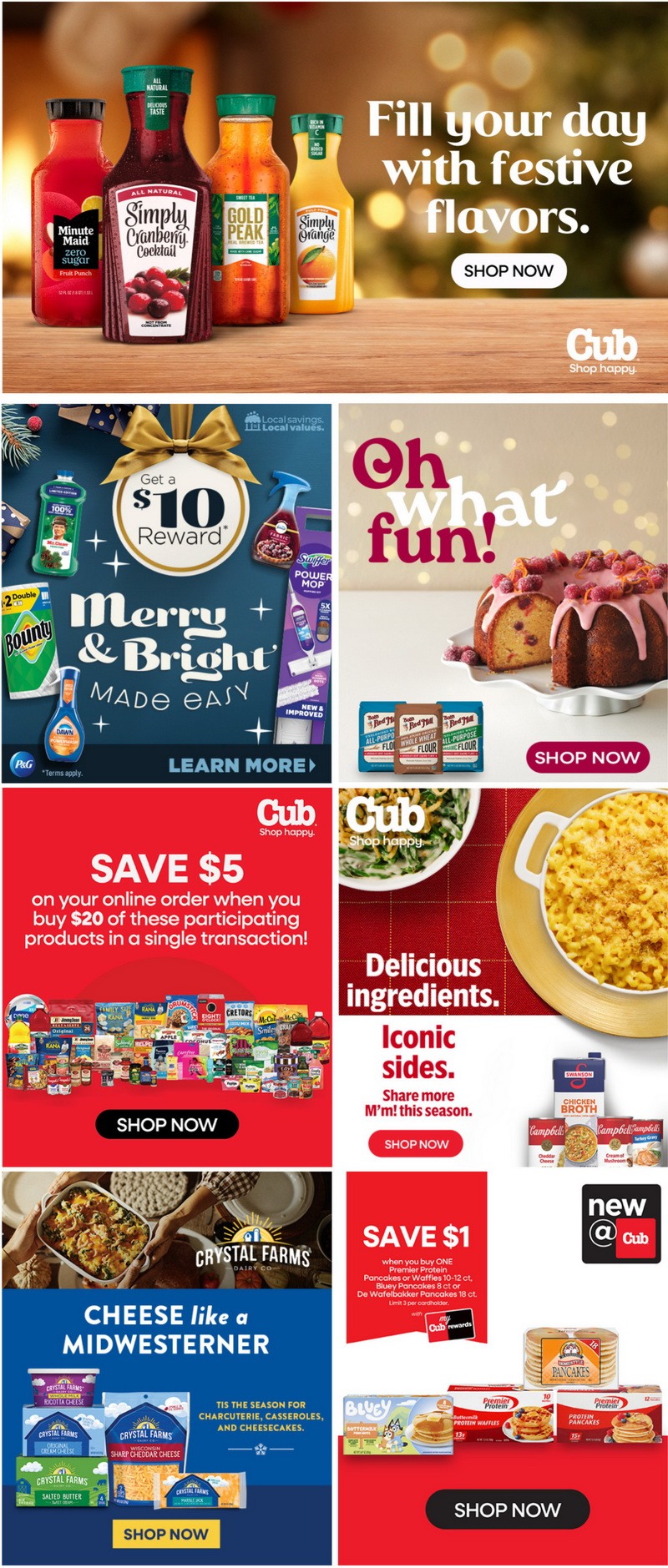 Cub Foods Weekly Ad Dec 07 – Dec 13, 2025 (Christmas Promotion Included)