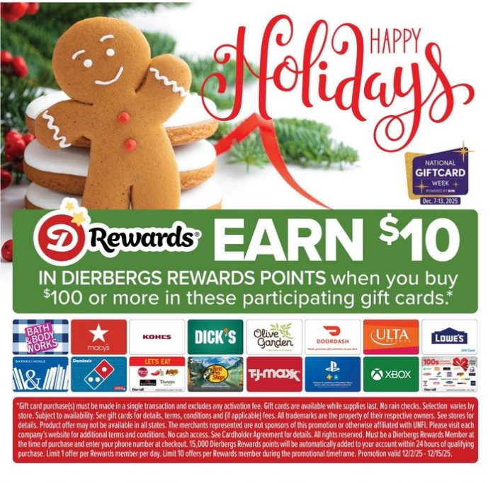 Dierbergs Markets Weekly Ad Dec 09 – Dec 15, 2025 (Christmas Promotion ...