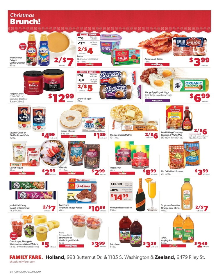 Family Fare Weekly Ad Dec 07 – Dec 13, 2025