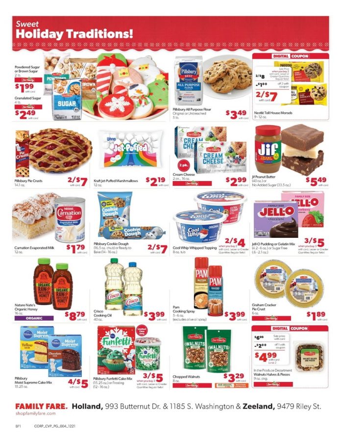 Family Fare Weekly Ad Dec 21 – Dec 27, 2025 (Christmas Promotion Included)