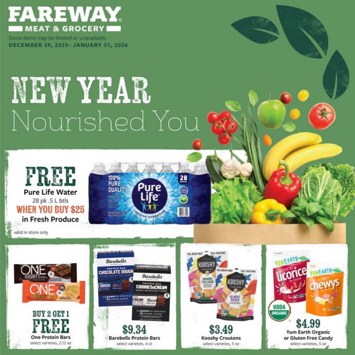 Fareway Monthly Ad Dec 29, 2025 – Jan 31, 2026 (New Year Promotion ...
