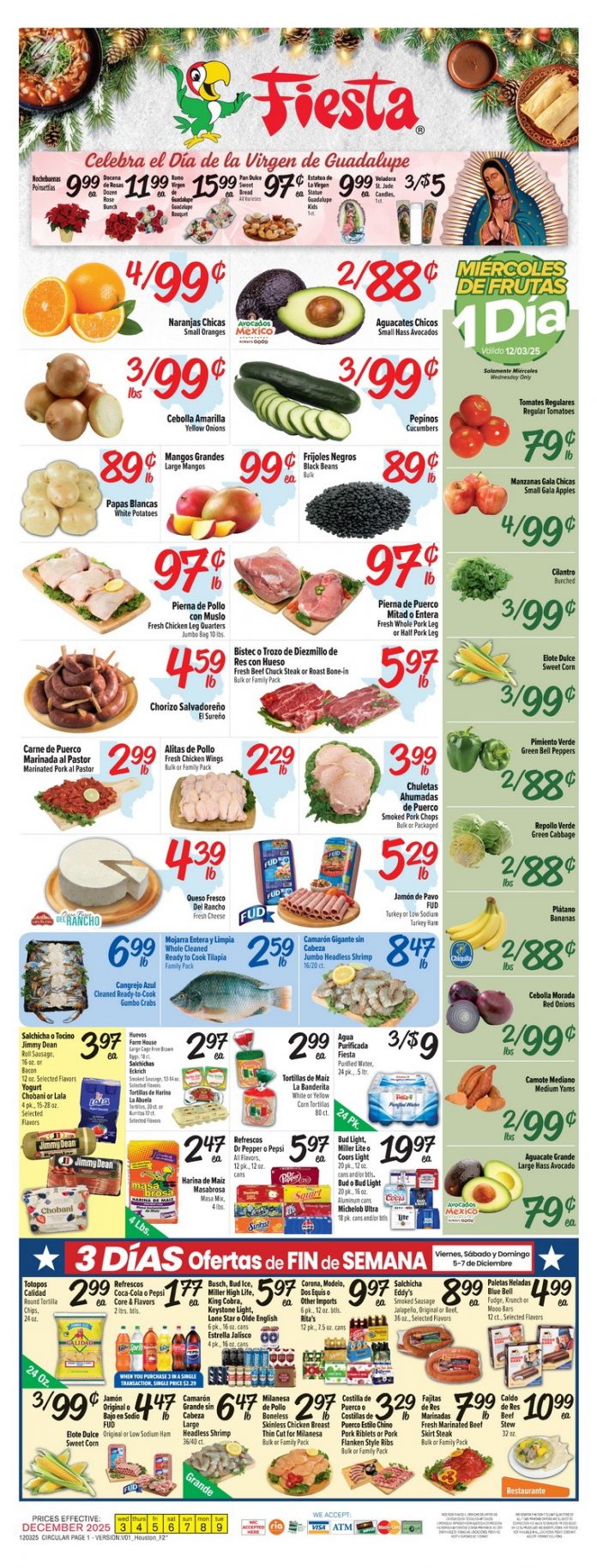 Fiesta Mart Weekly Ad Dec 03 – Dec 09, 2025