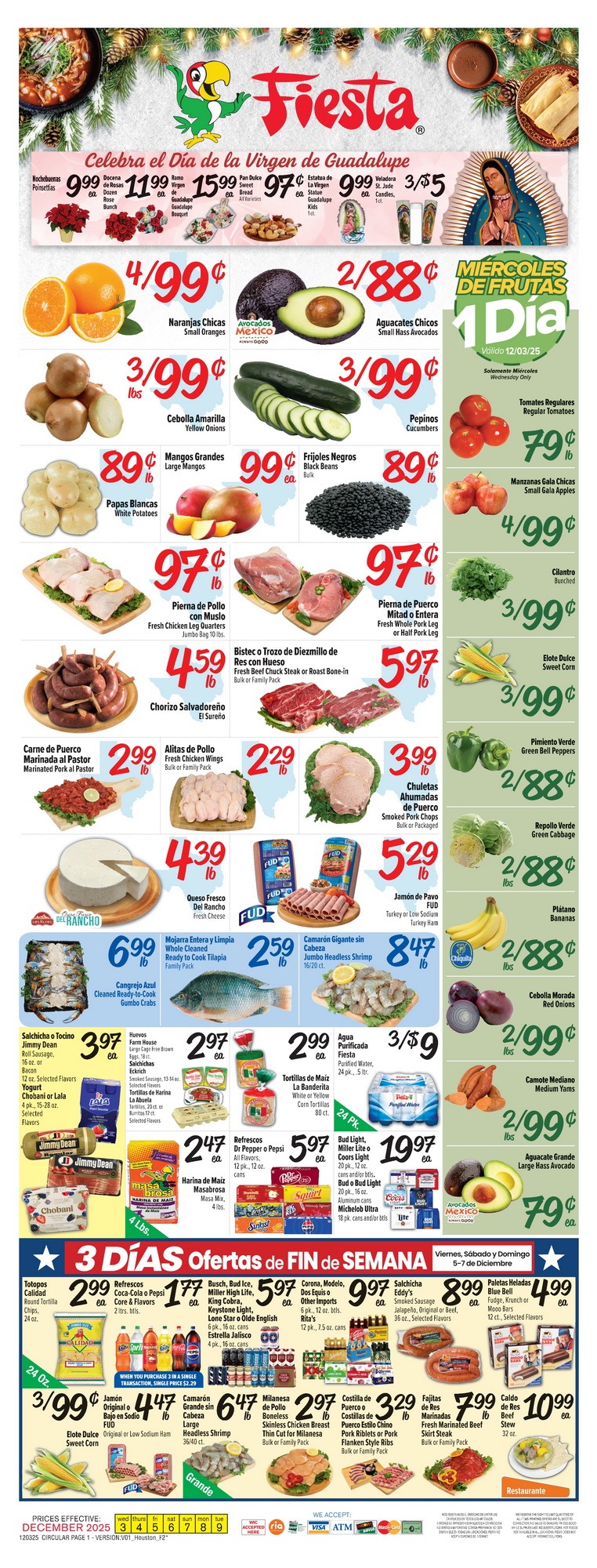 Fiesta Mart Weekly Ad Dec 03 – Dec 09, 2025