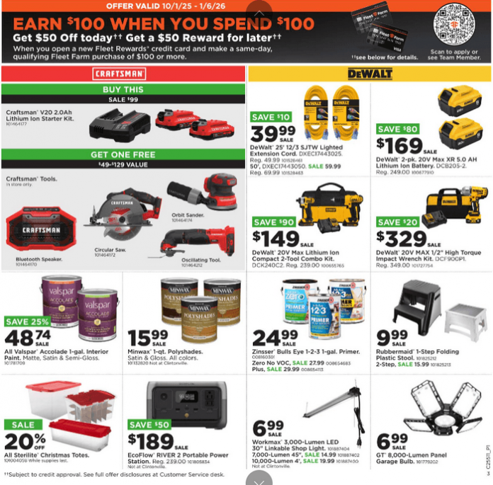 Fleet Farm Christmas Gift Guide Ad Dec 18 – Dec 24, 2025
