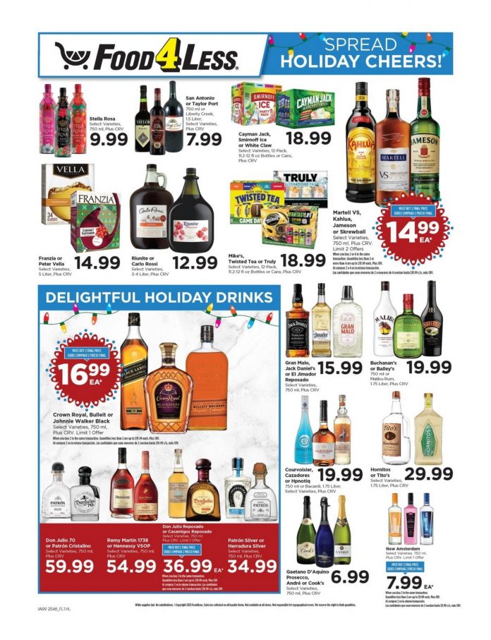 Food 4 Less Weekly Ad Dec 17 – Dec 25, 2025 (Christmas Promotion Included)
