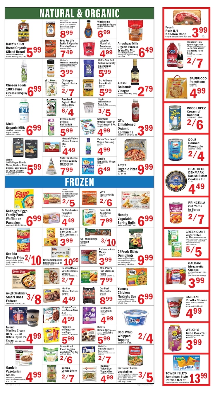 Food Bazaar Weekly Ad Dec 11 – Dec 17, 2025
