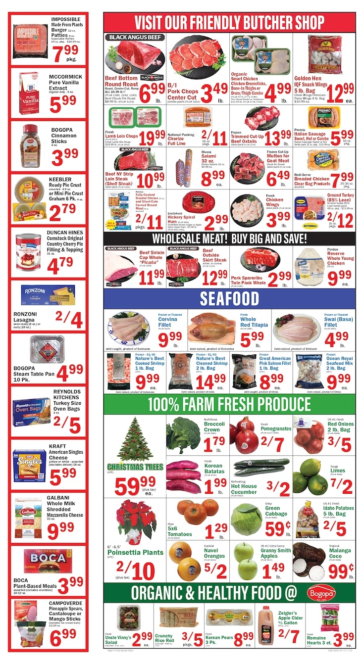 Food Bazaar Weekly Ad Dec 11 – Dec 17, 2025