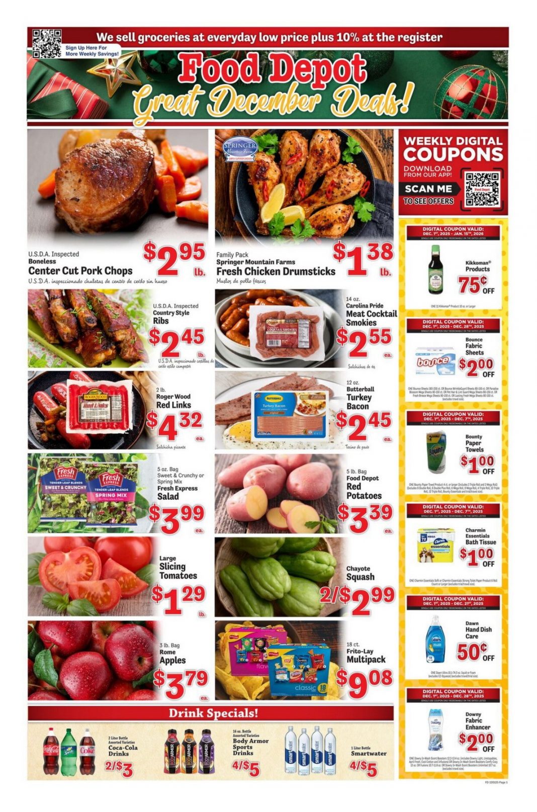 Food Depot Weekly Ad Dec 01 – Dec 07, 2025