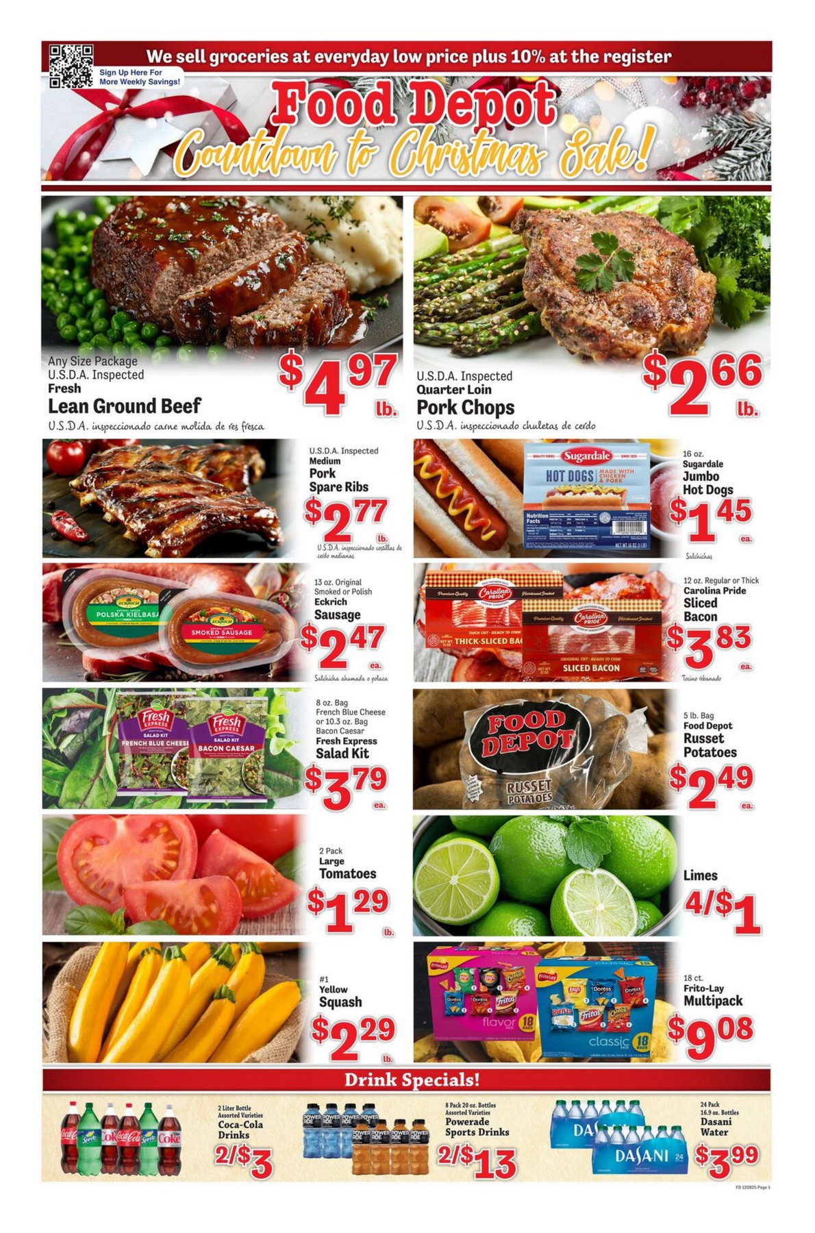 Food Depot Weekly Ad Dec 08 – Dec 14, 2025 (Christmas Promotion Included)