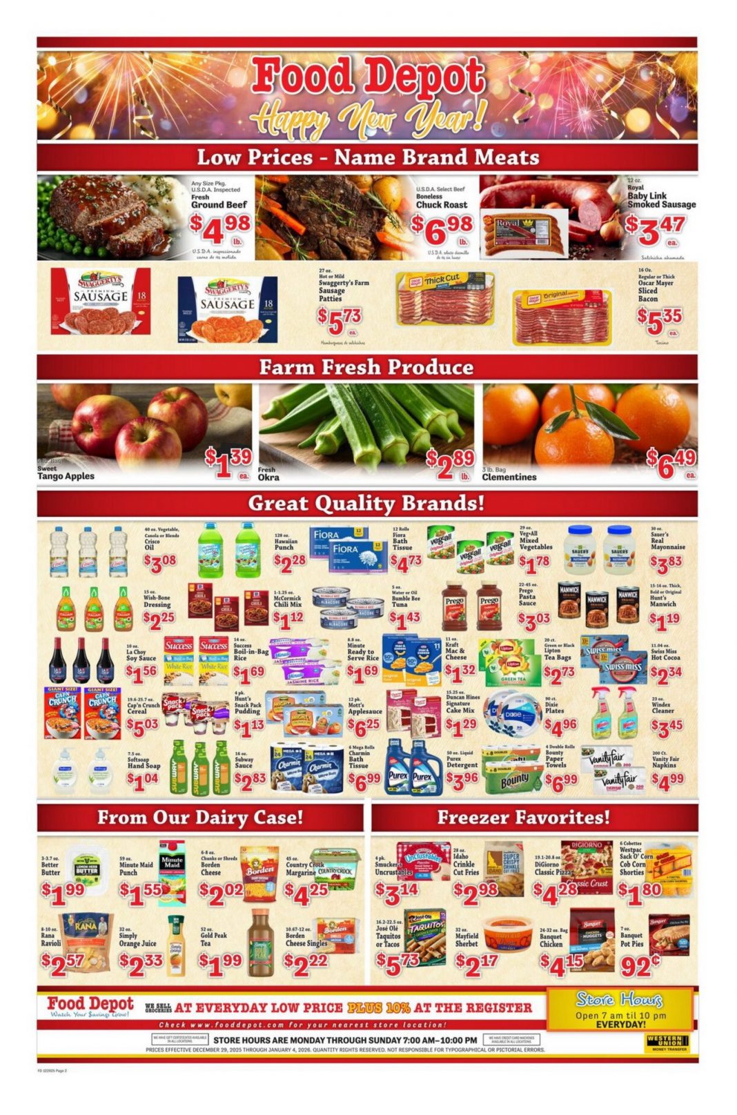 Food Depot Weekly Ad Dec 29, 2025 – Jan 04, 2026 (New Year Promotion ...