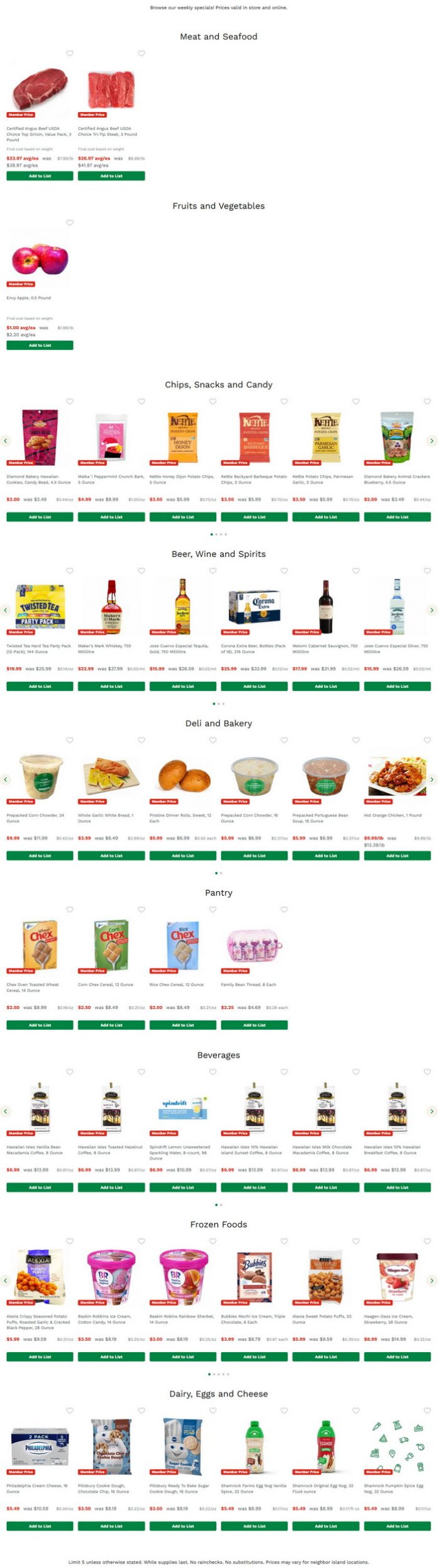 Foodland Super Market Weekly Ad Dec 10 – Dec 17, 2025