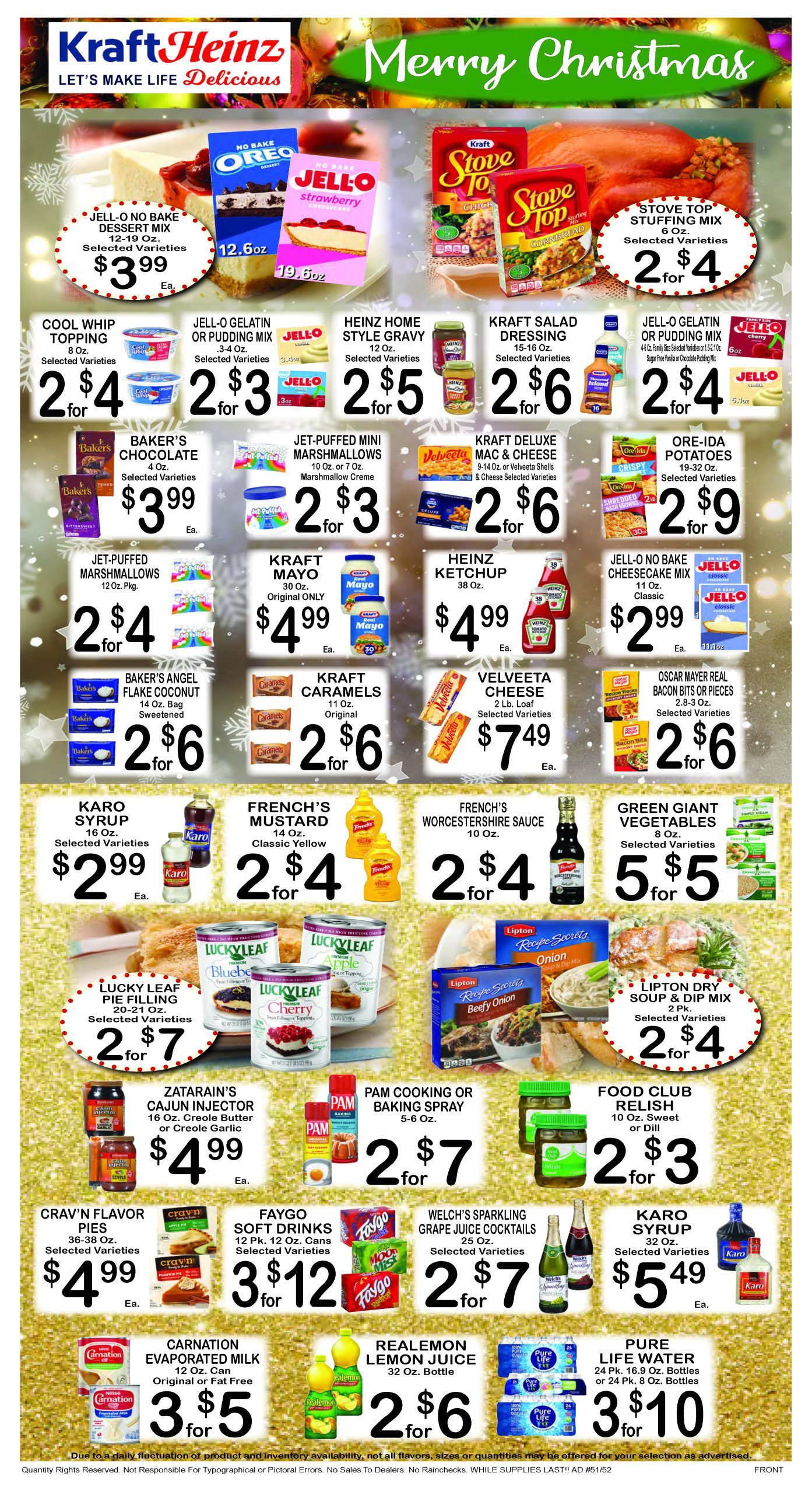 Foodland(US) Weekly Ad Dec 23 – Dec 29, 2025 (Christmas Promotion Included)