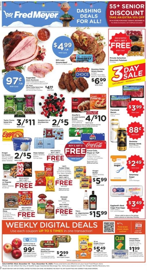 Fred Meyer Weekly Ad Dec 10 – Dec 16, 2025