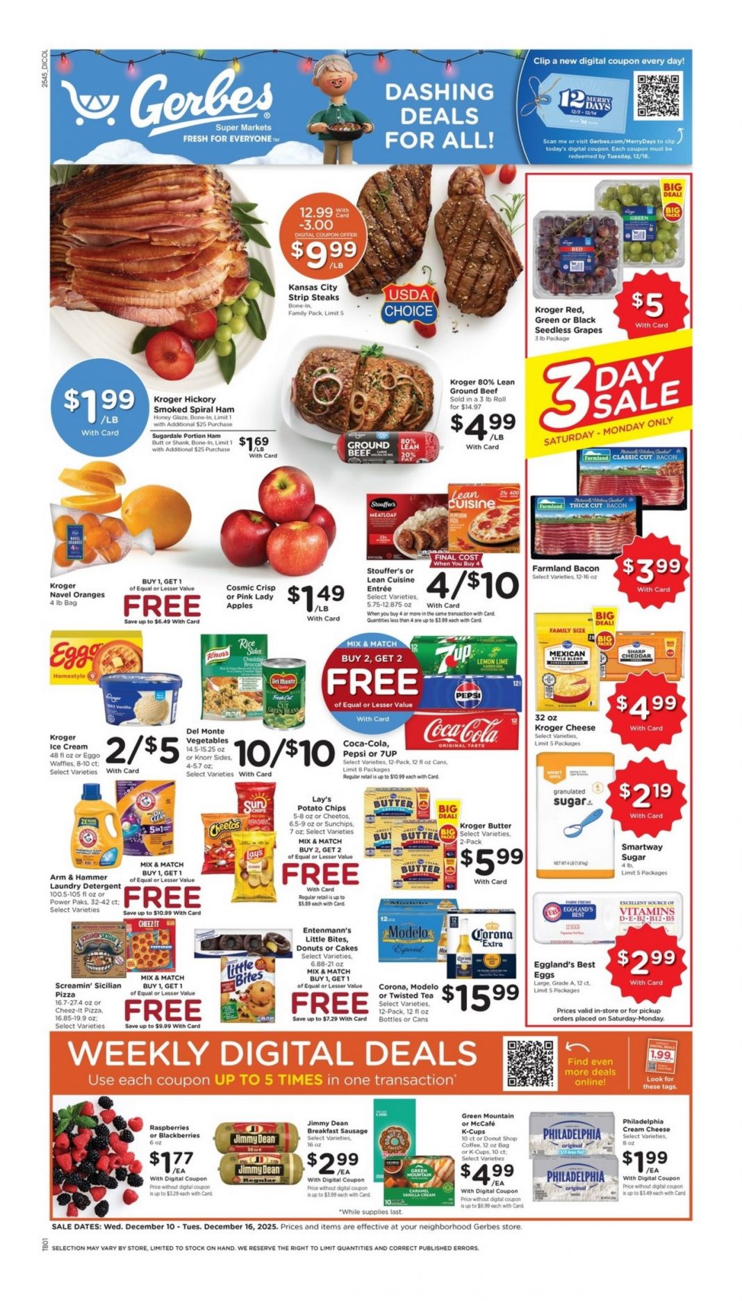 Gerbes Weekly Ad Dec 10 – Dec 16, 2025