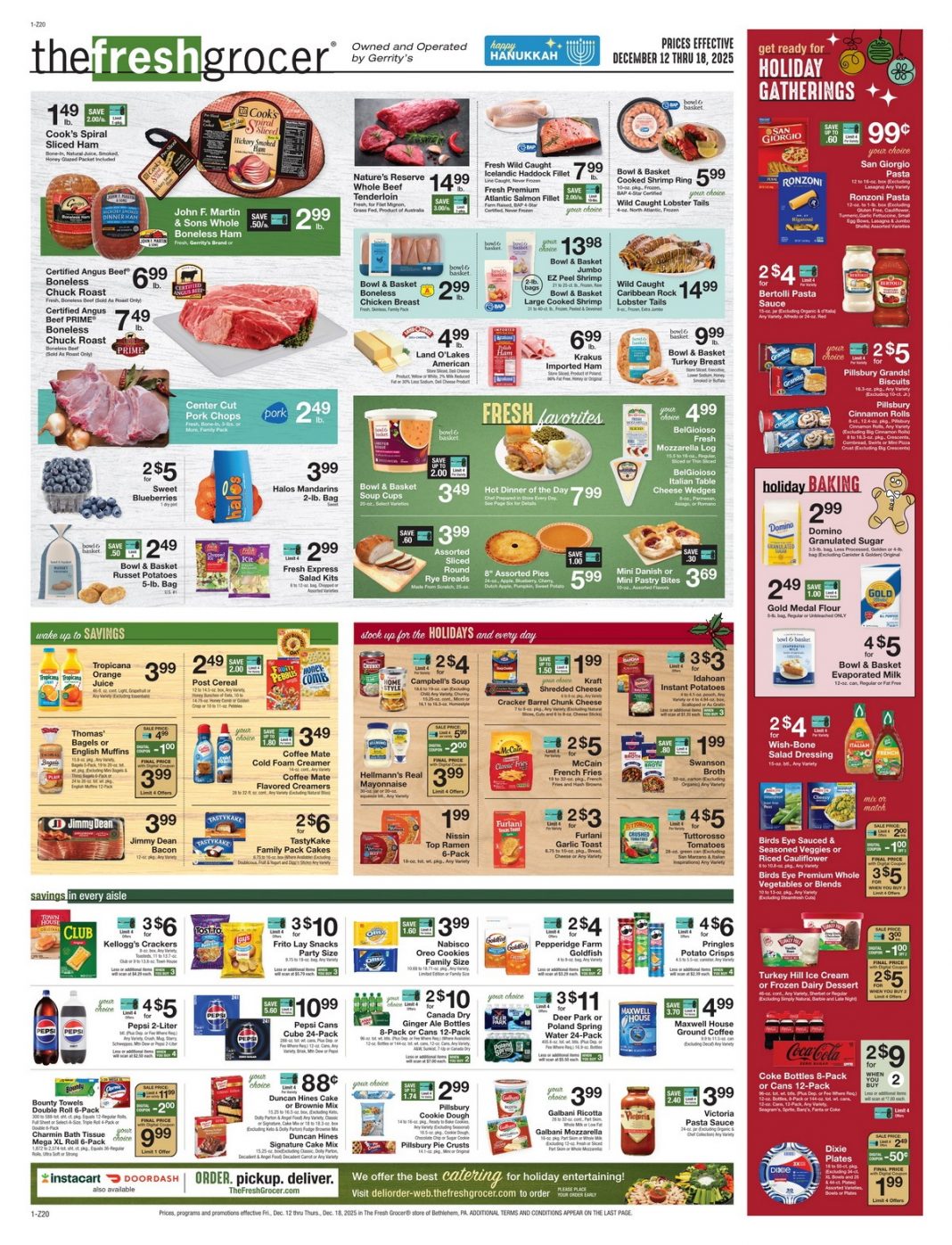 Gerrity's Supermarkets Weekly Ad Dec 12 – Dec 18, 2025