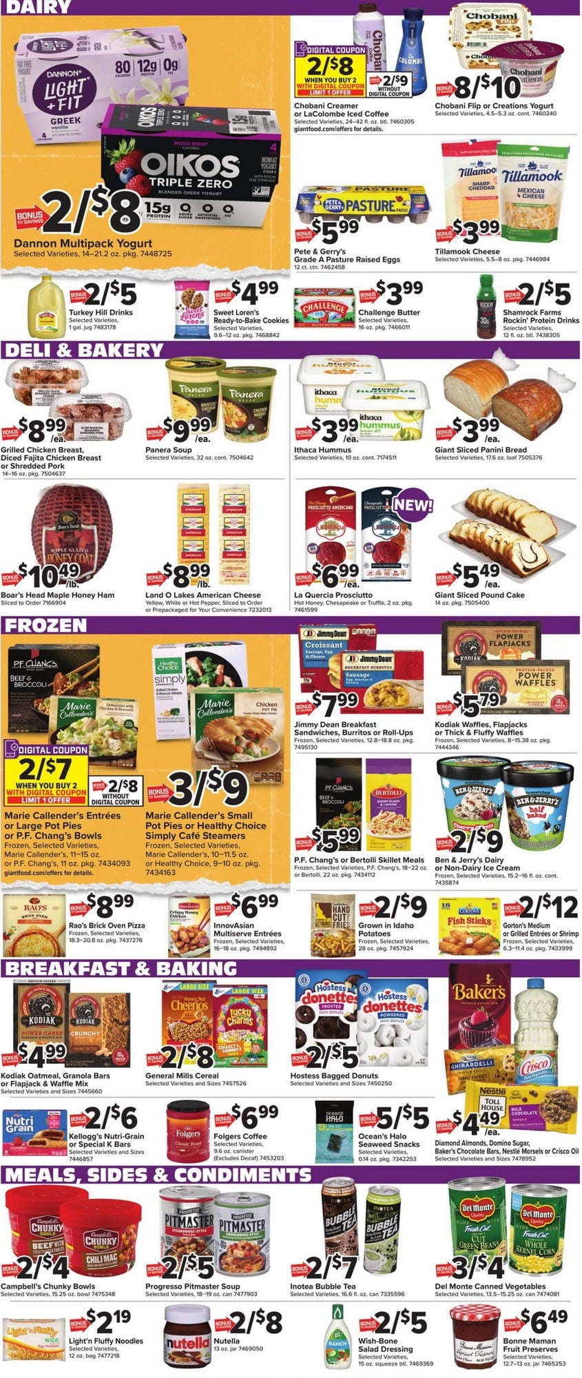 Giant Food Weekly Ad Dec 05 – Dec 11, 2025