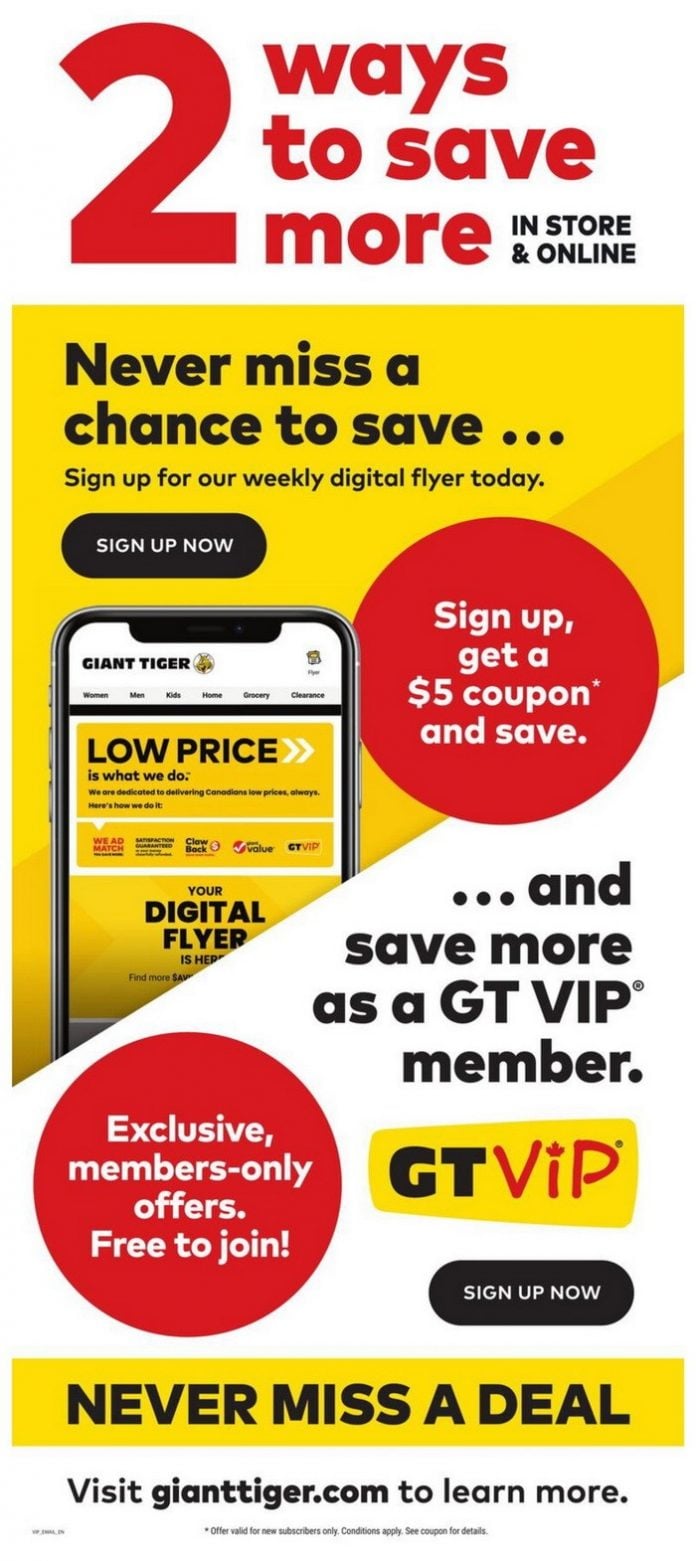 Giant Tiger Weekly Ad Dec 31, 2025 – Jan 06, 2026 (New Year Promotion ...