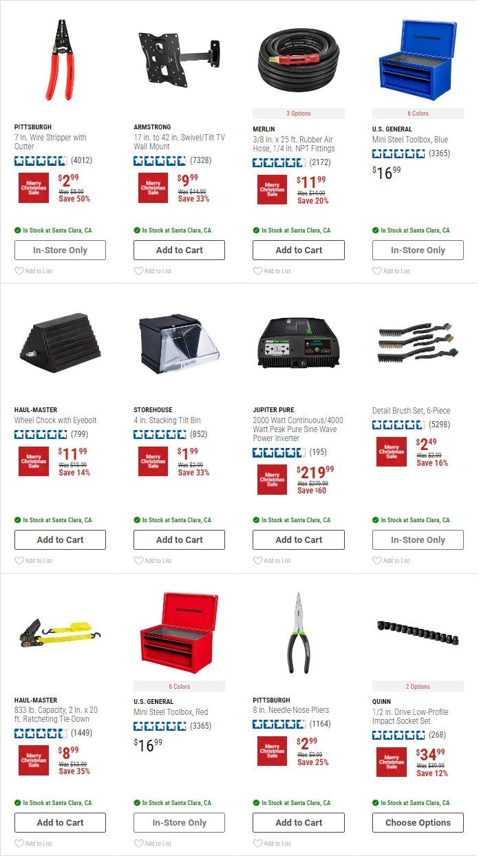 Harbor Freight After Christmas Sale Dec 26, 2025 – Jan 15, 2026