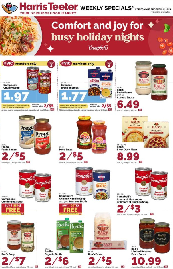 Harris Teeter Weekly Ad Dec 10 – Dec 16, 2025