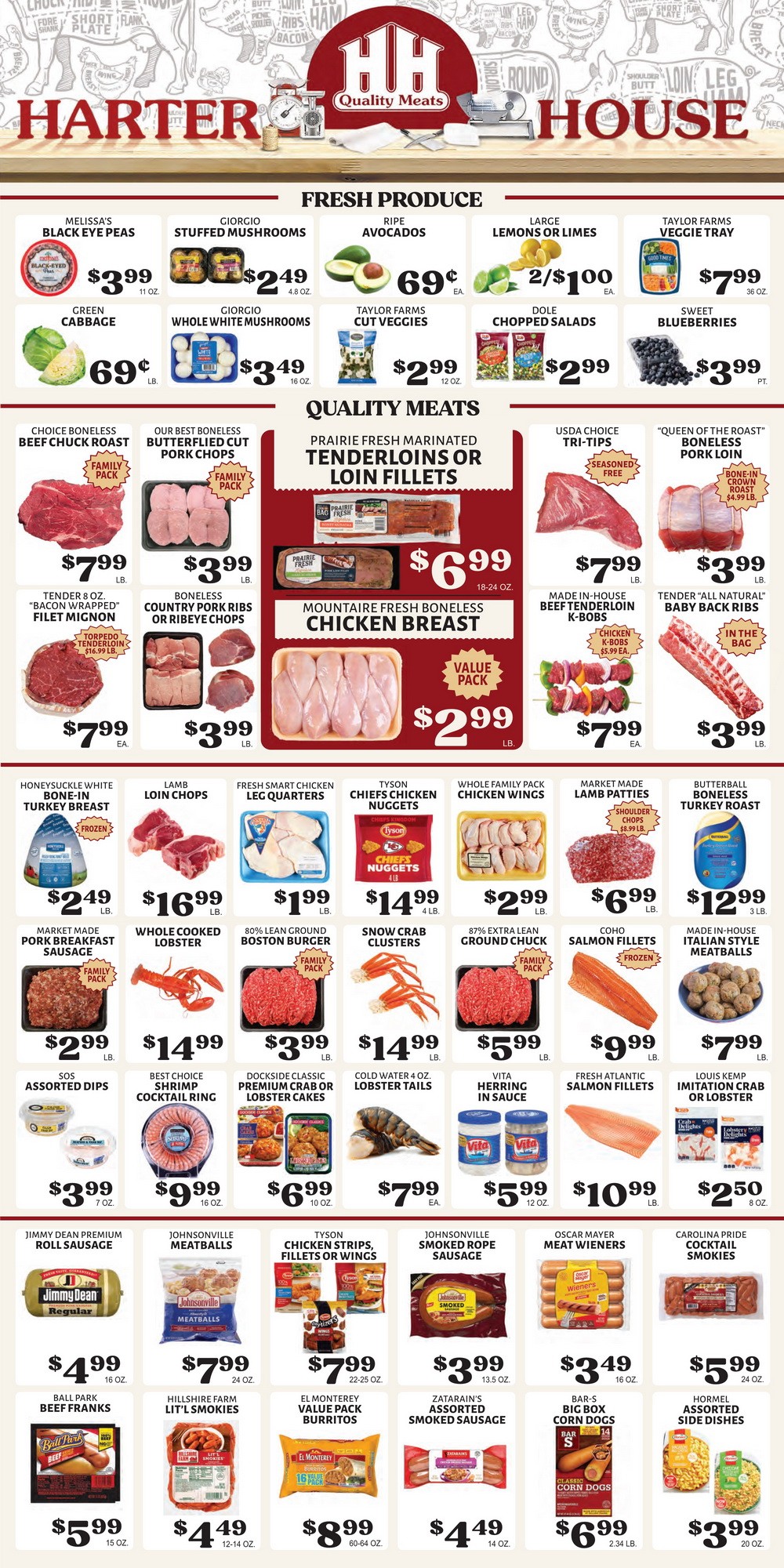 Harter House Weekly Ad Dec 17 – Dec 30, 2025 (Christmas Promotion Included)