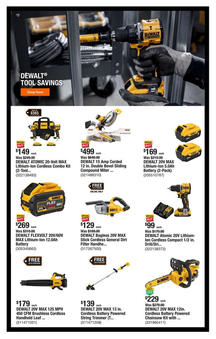 Home Depot Pro Weekly Ad Dec 01 – Dec 08, 2025