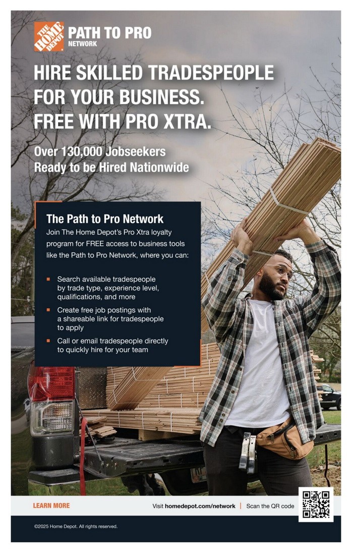Home Depot Pro Weekly Ad Dec 01 – Dec 08, 2025